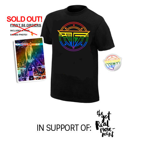 Wonder Stratus Pride T-Shirt and Sticker | Shop | TrishStratus.com